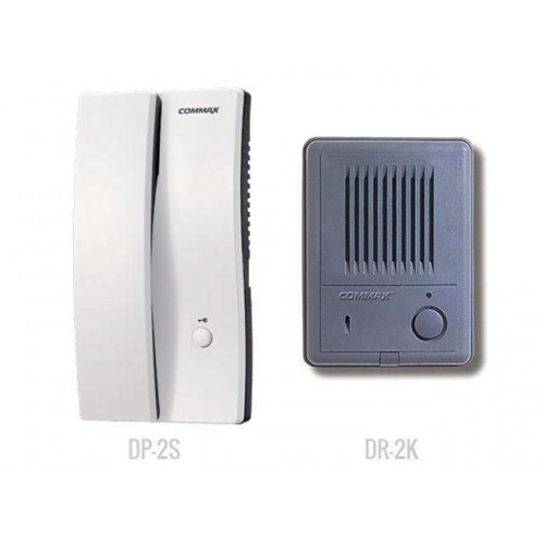 IN-COMMAX Audio Intercom Kit (DP-2S+DR-2K)